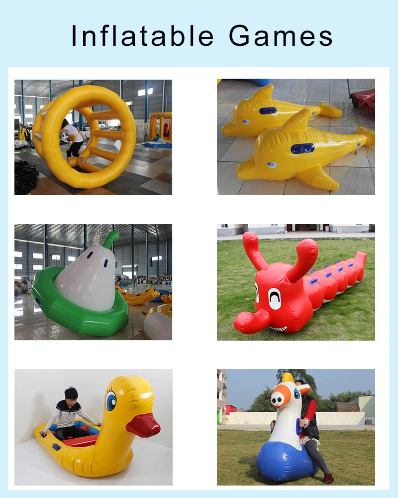 Water Obstacle Course Inflatables Water Park Floating Island Inflatable ...