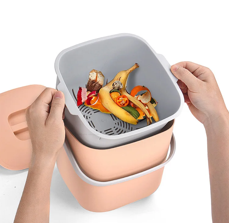7L Kitchen Recycle Trash Can for Bio Waste - Xinling