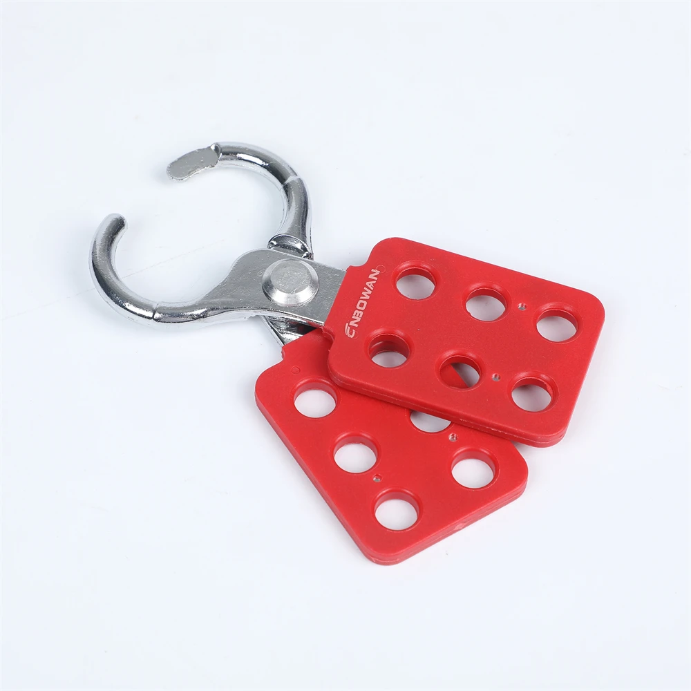 Red Safety Padlock Lockout Hasp Tagout Key Locking Hasp With 12 Lock ...