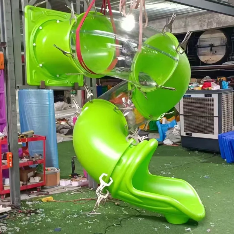 12 Ft Slide 4 Meter Spiral - Fun & Durable Playground Parts
