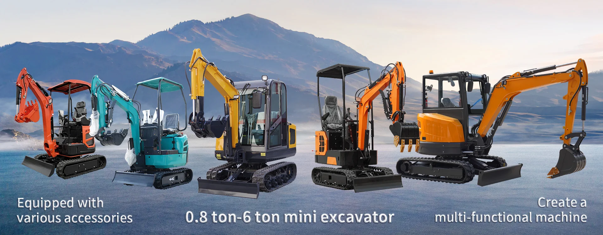Mini Excavators - Efficient Digging Solutions for Farm & Construction