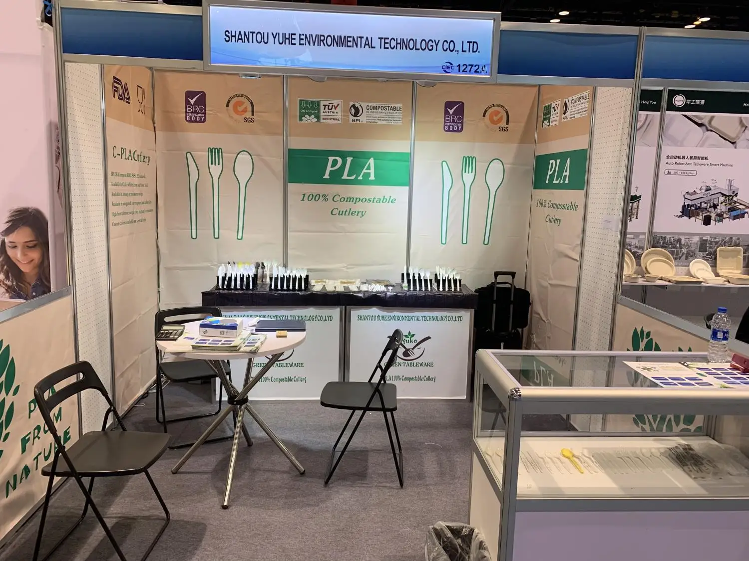 Biodisposable Custom Cpla Cookware Cutlery Sets 100% Pla Tableware For ...