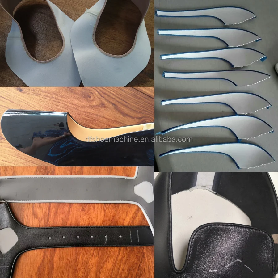 Computer Automatic Shoe Upper Leather Edge Hot Cementing Gluing Folding ...