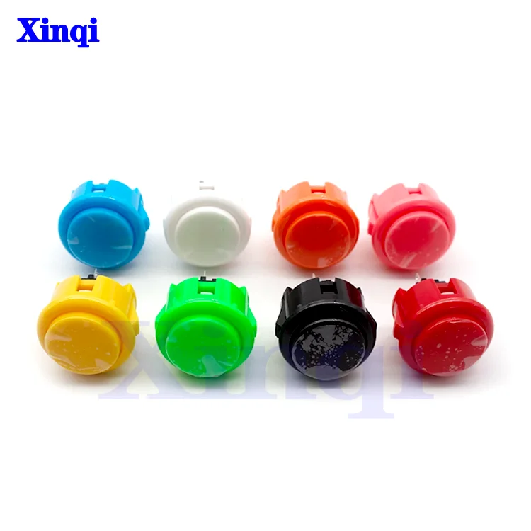 High Quality Arcade Sanwa Push Buttons Switch OBSF-33 for DIY Pandora Box Fighting Stick PC ...