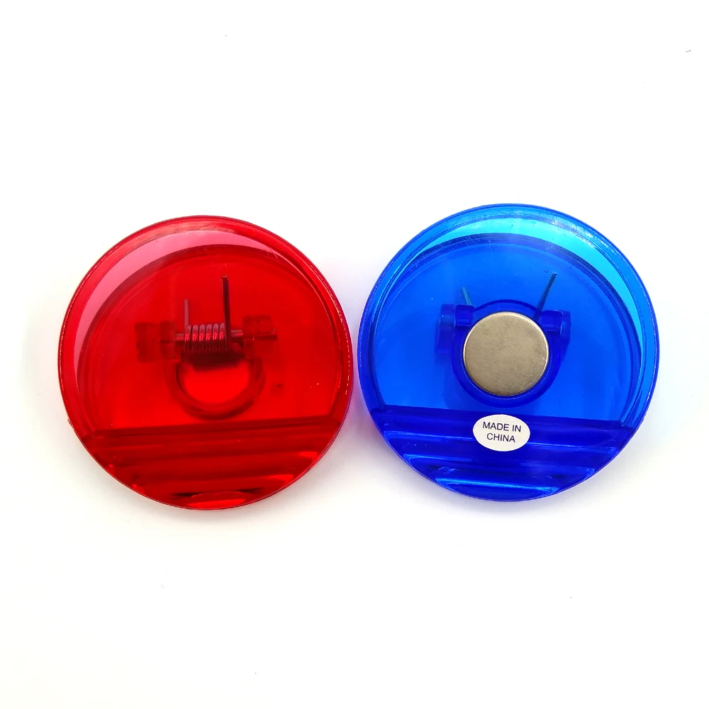 Plastic Round Magnetic Note Paper Memo Clip - Buy Round Magnetic Note ...