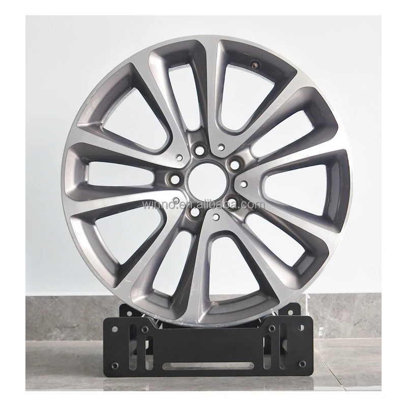 Rotatable Wheel Base Spinning Rim Display Stand - Metal