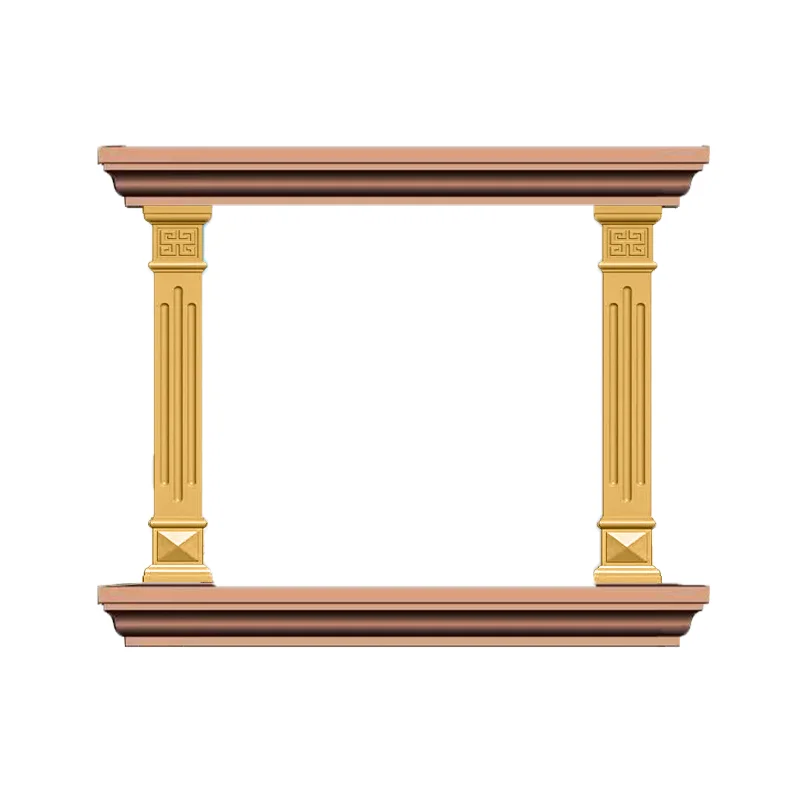 Square Frame Outdoor Window Molding Windows Door Decorative Mold ...