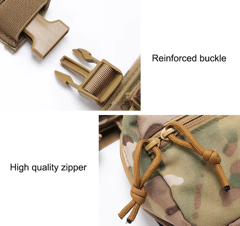 Factory Military Tactical Chest Rig Multi-functional Molle Durable ...