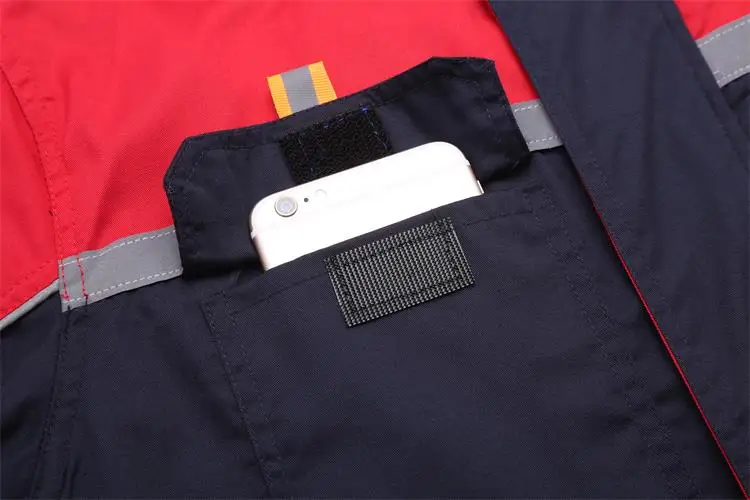 Reflective Work Uniform Factory Safety Short Sleeves Working Clothes ...