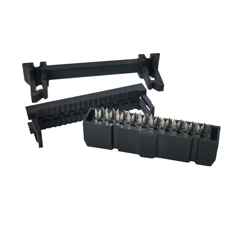 2.54mm Idc Connector With Lock Dc2-64p 64pin 2*32p Male Header ...