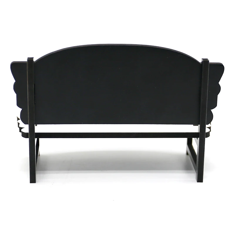 Wholesale White Blank Sublimation MDF Memorial Bench for DIY Printing