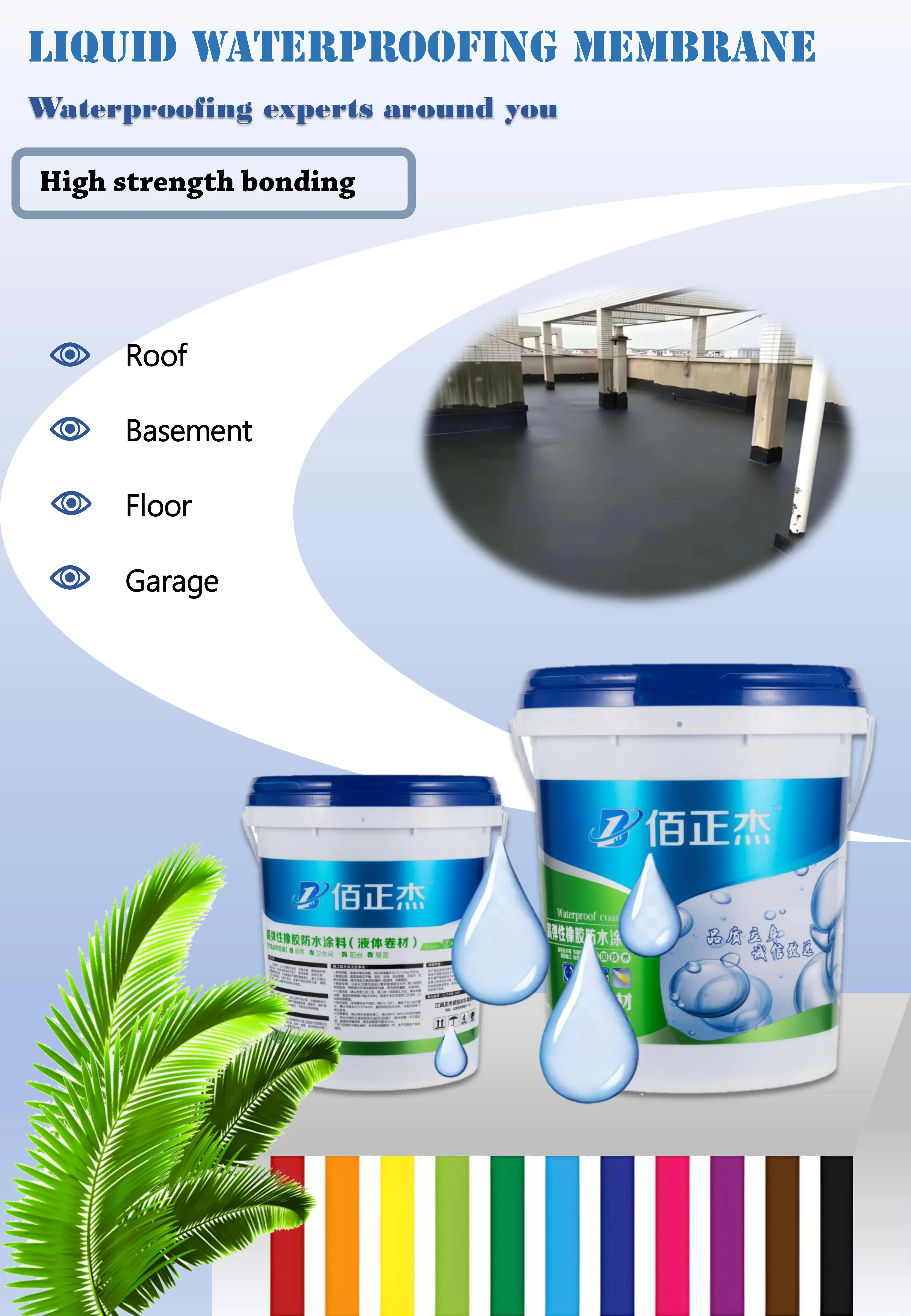 Roof Floor Basement Liquid Waterproof Membrane Paint Coating| Alibaba.com