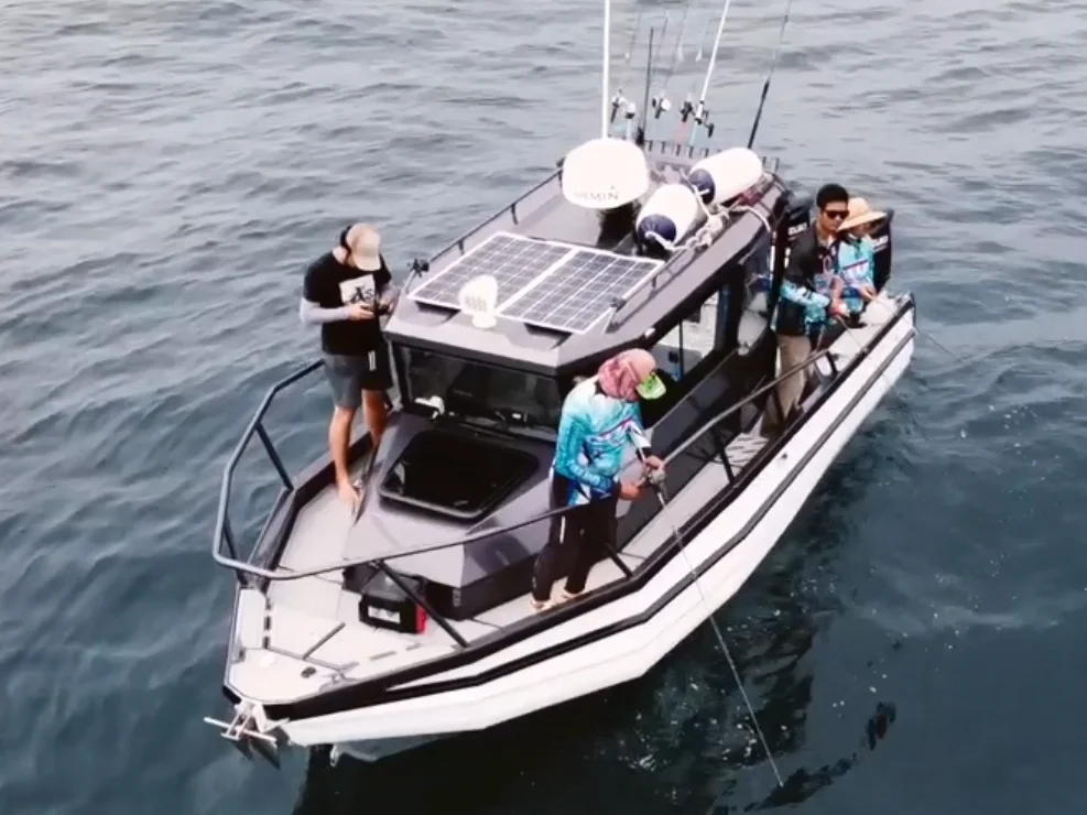 Standard 14m Aluminum Commercial Fishing Boat 2022 Design
