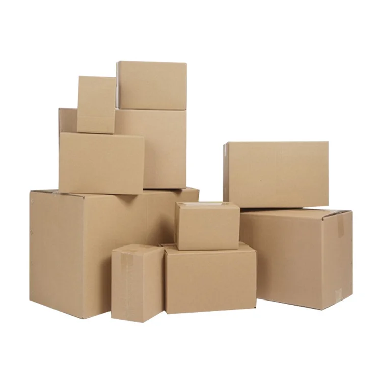 Recyclable Brown Moving Corrugated Boxes for Mail Shipping
