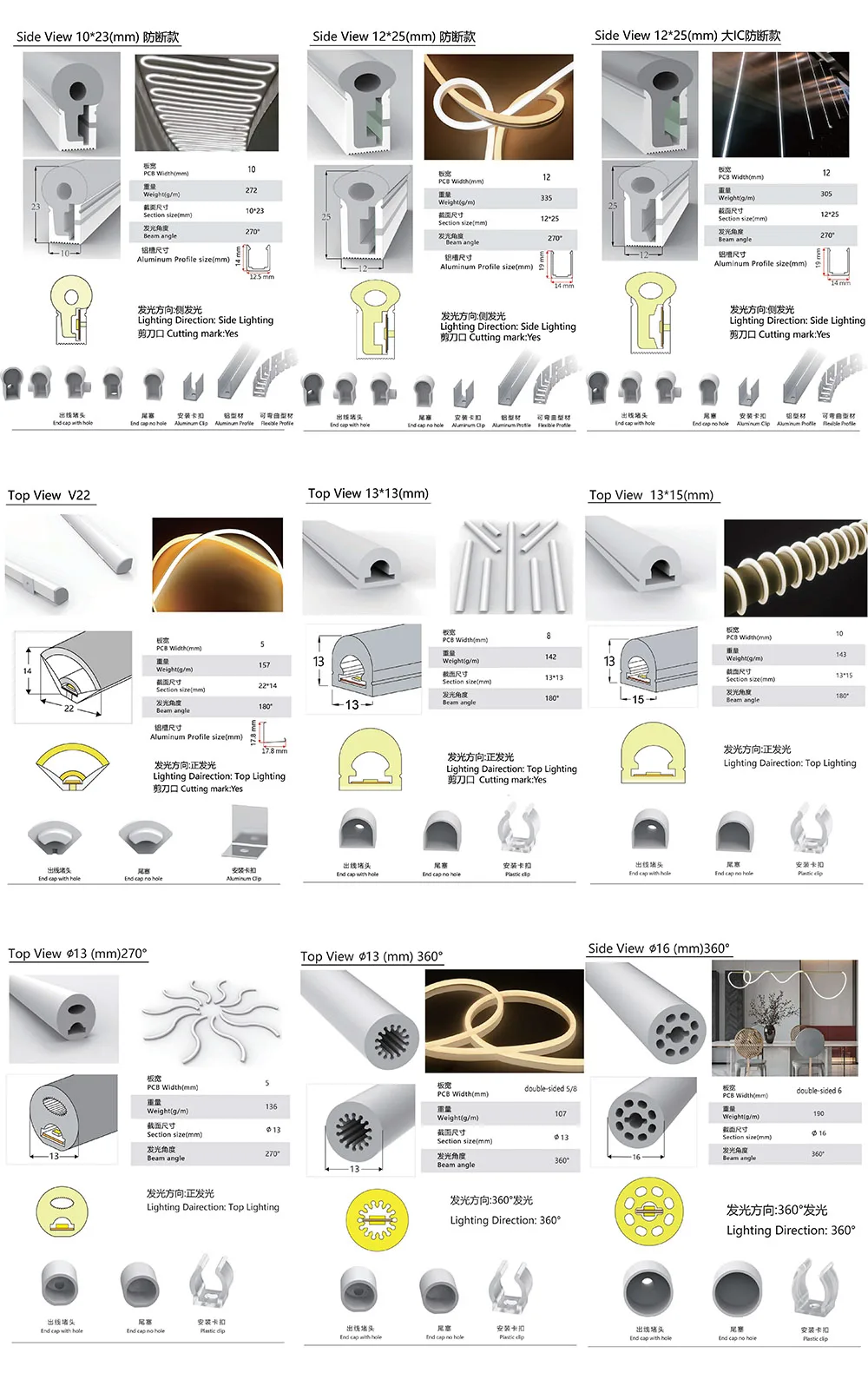 Flex Neon LED Tube Lights - Durable and Eco-friendly