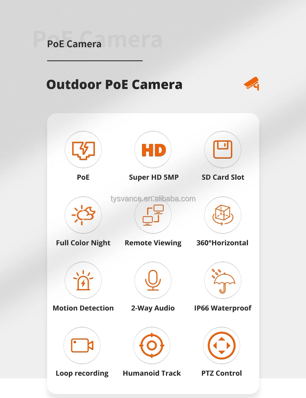 AI 120M Series - Advanced IP Camera for Outdoor Surveillance