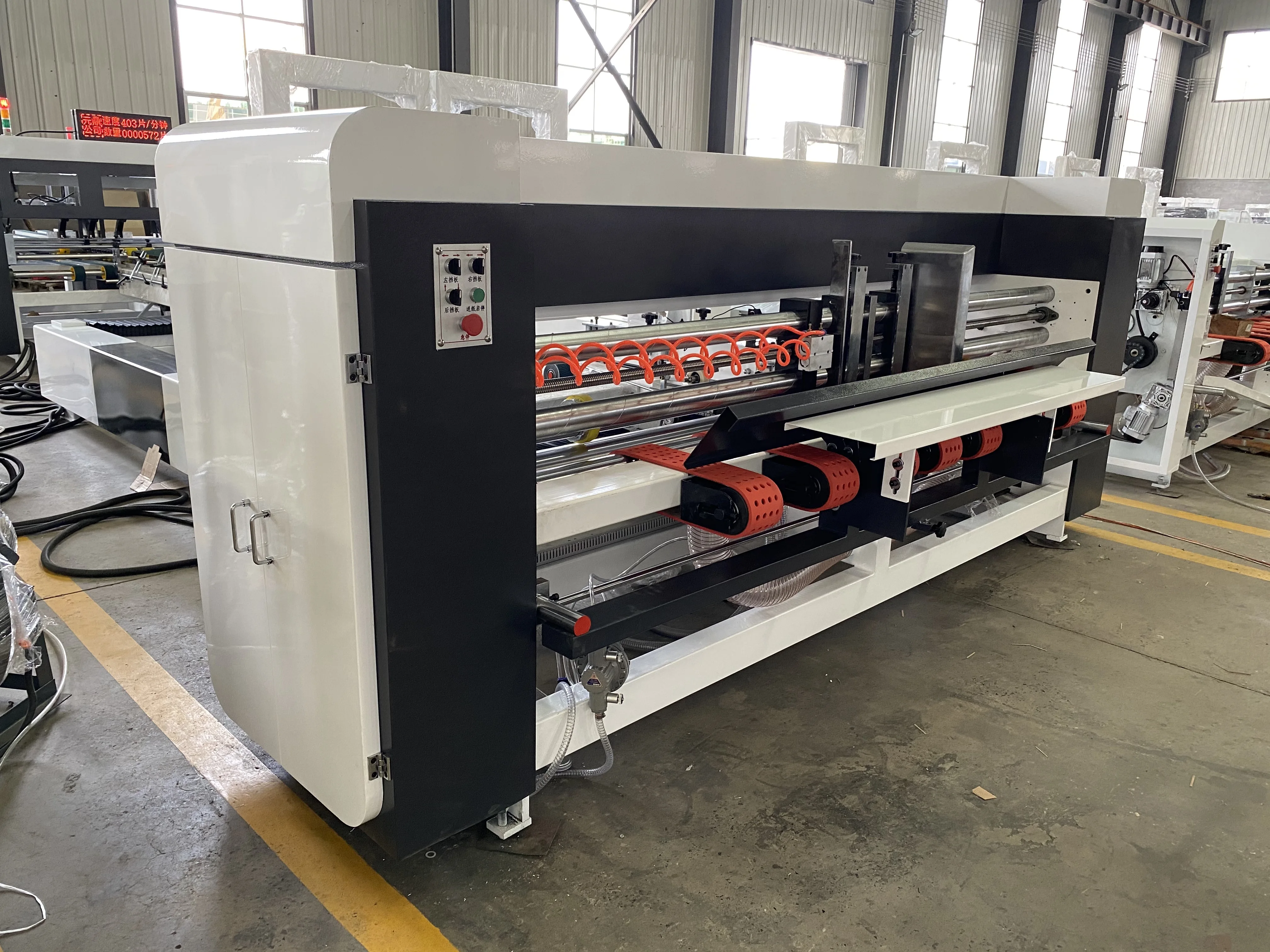 Fully Automatic Corrugated Box Folder Gluer Machine for High Efficiency ...