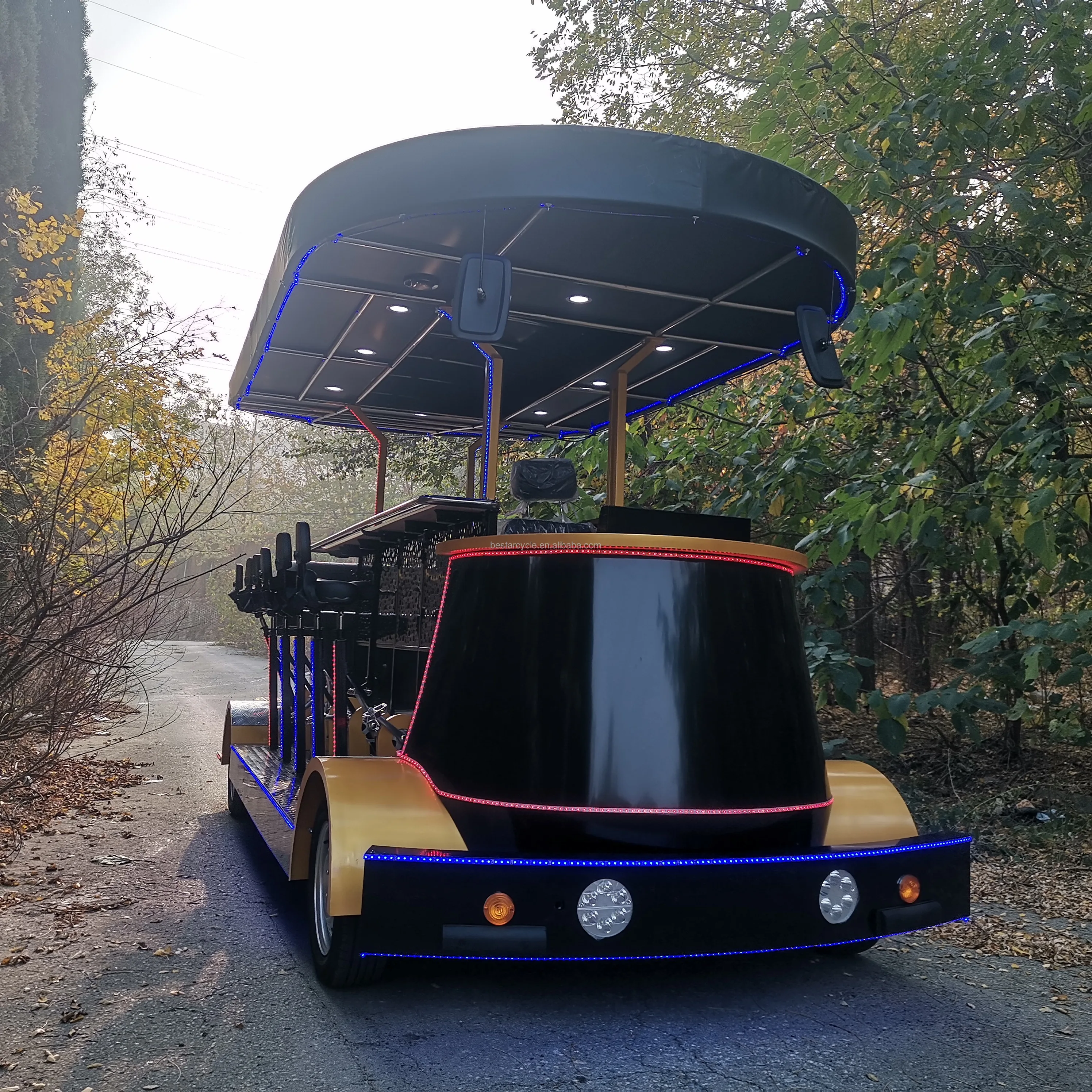 Luxury Electric Pedal-Riding Beer Bike - Mobile Bar Experience
