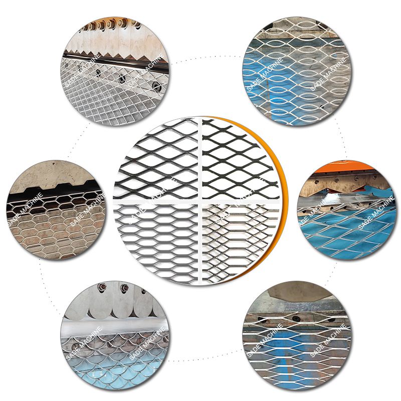 SADE Machine High Speed Expanded Metal Mesh Making Machine Price ...