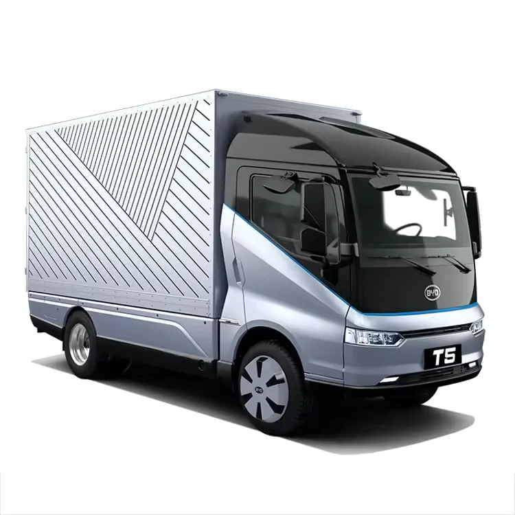 BYD T5D Single Row Pure Electric Box Type Light Truck 85kWh 200km New ...