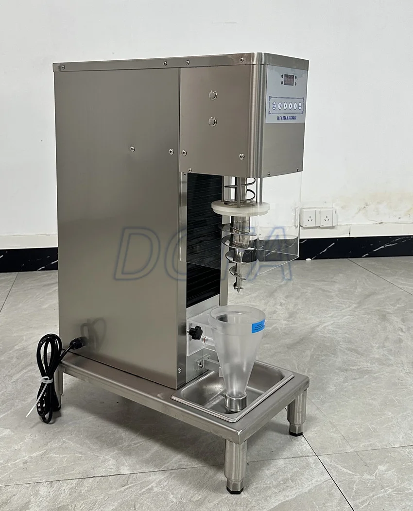 750w Self- Cleaning Fruit Ice Cream Beater Swirl Ice Cream Blender ...