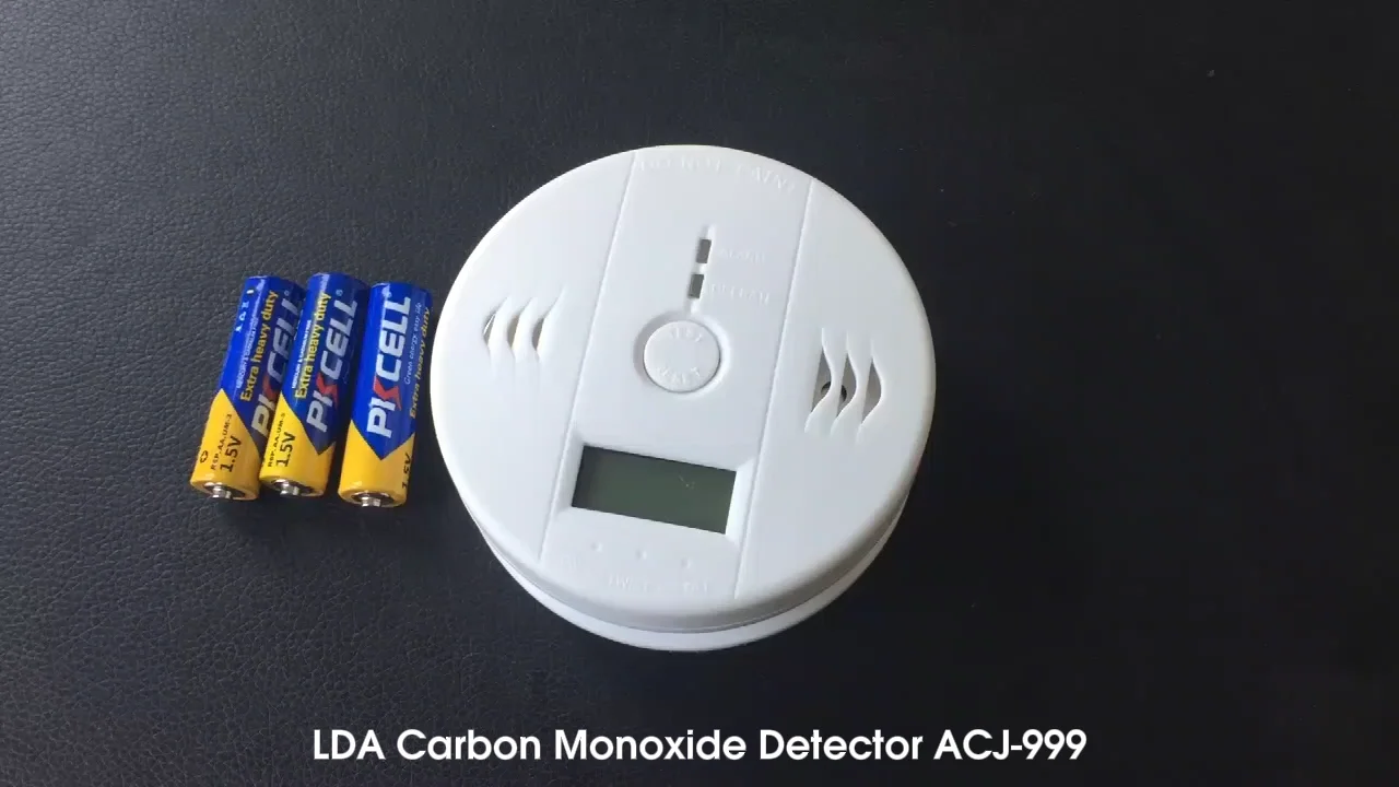Toxic Coal Smoke Co Gas Leakage Monitor Carbon Monoxide Leak Detector ...