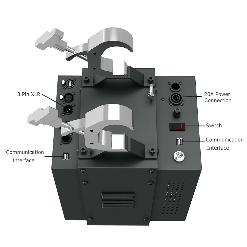 DMX512 Kinetic LED Screen Lights Lifting Triangle LED Display Stage ...