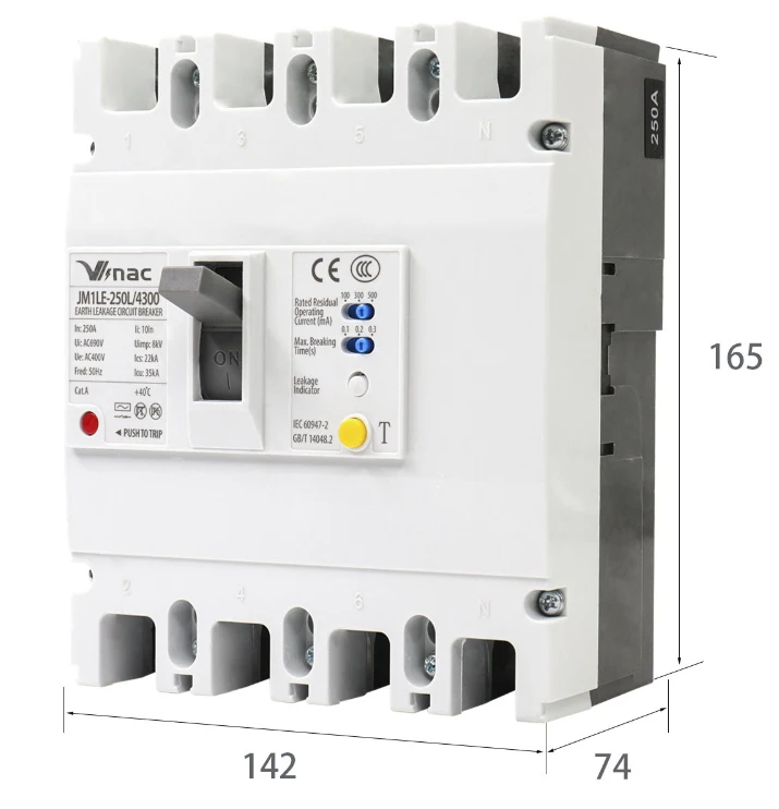 Vinac Overload Protection MCB MCCB ELCB Circuit Breaker
