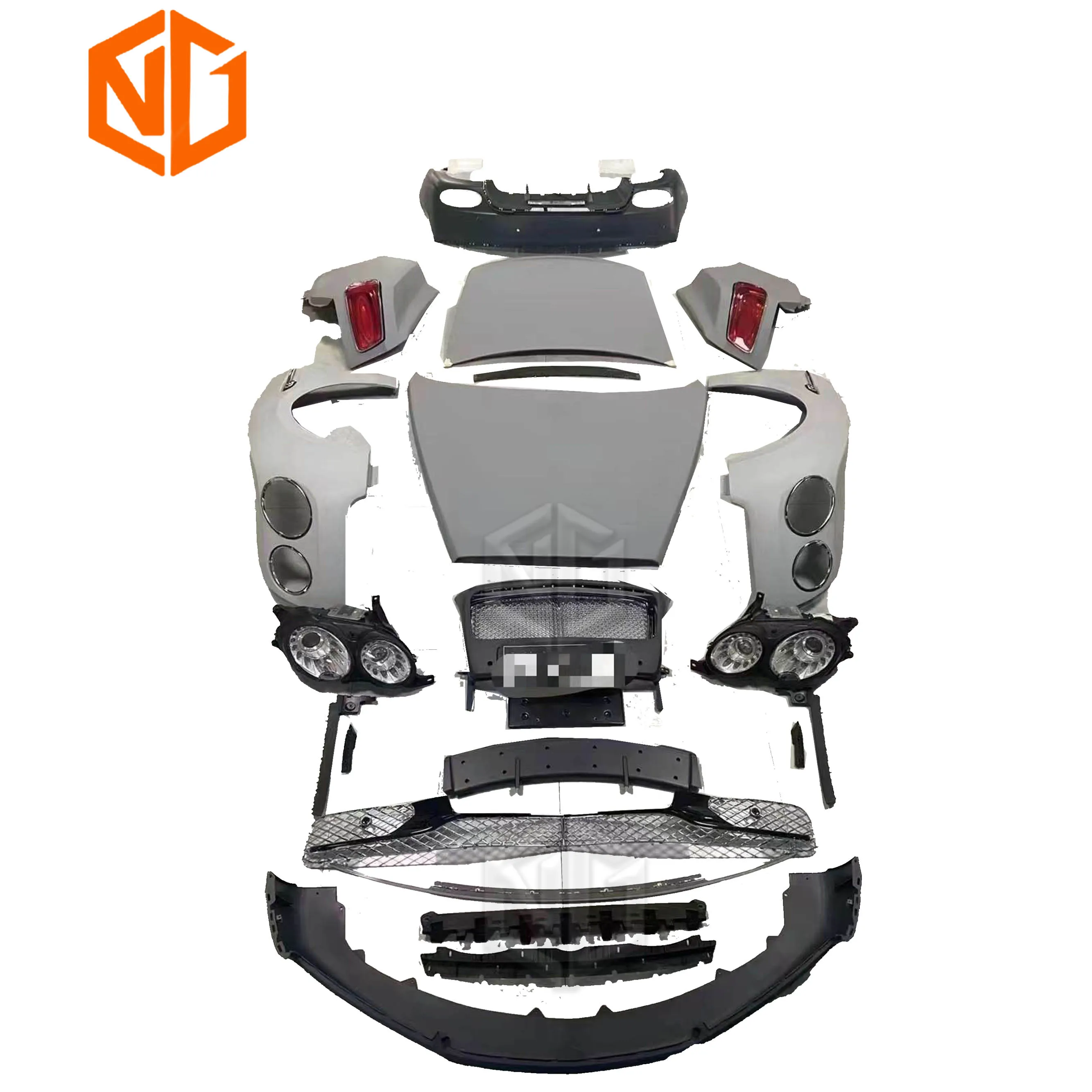 Original Vehicle Parts Body Kit For 2006-2013 Upgrade 2014-2018 Bentley ...