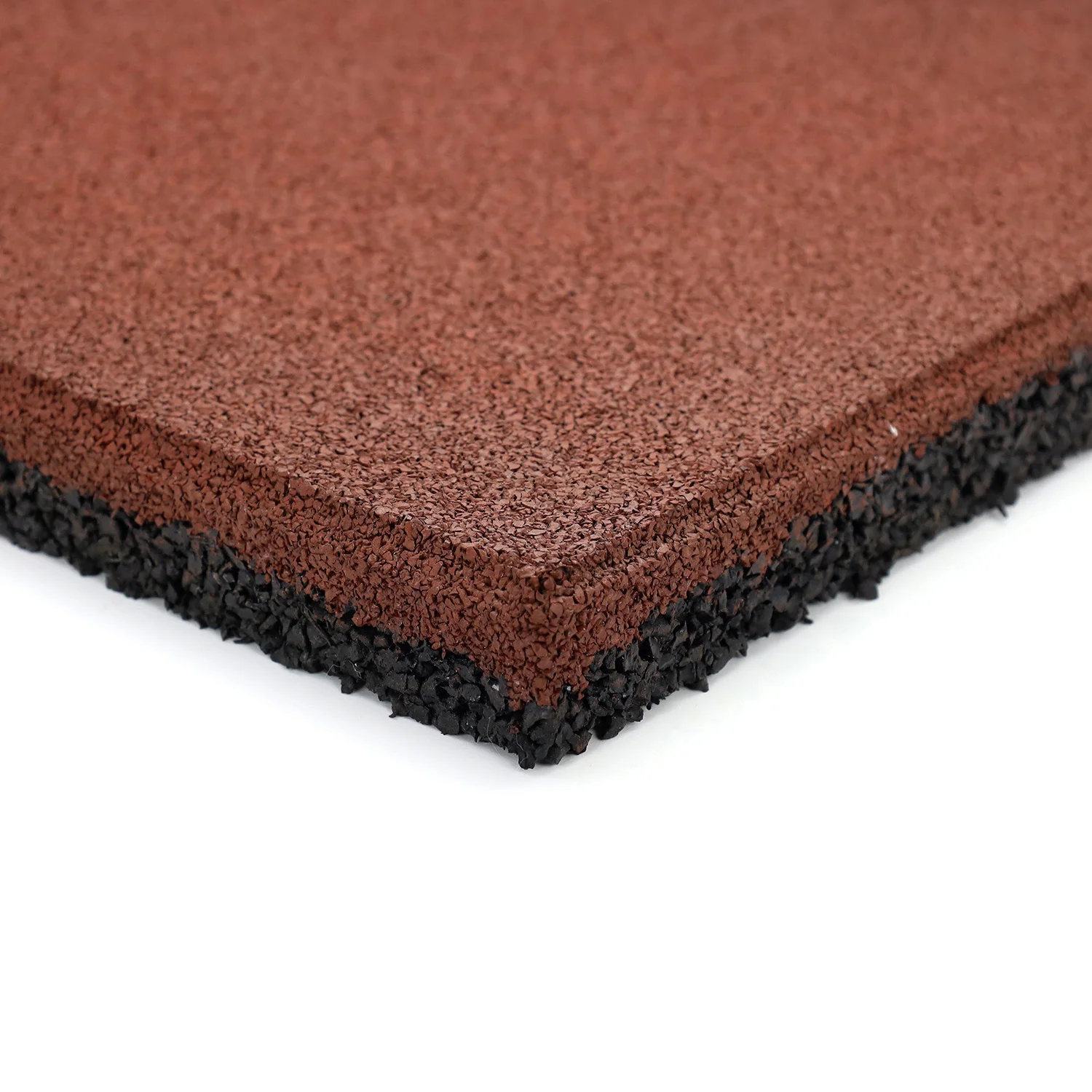 1m*1m/50mm*500mm Rubber Composite Mat - Anti Slip Gym Flooring