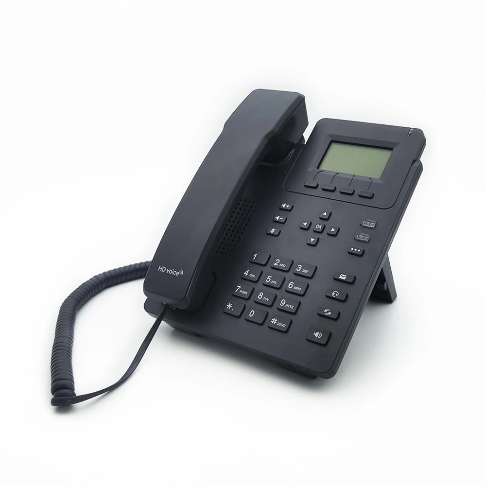 Professional 2 Sip Lines Voip Desktop Telephone Low Cost Hd Audio With ...