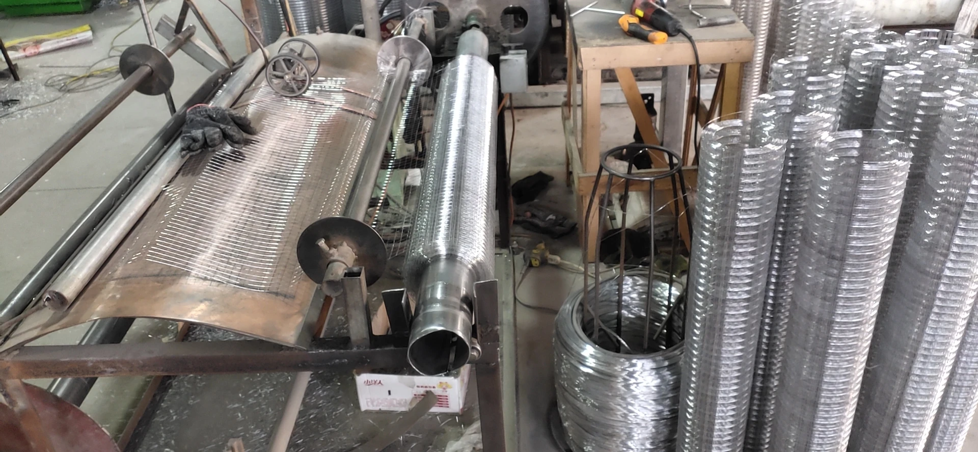 8 Meter Jala Kawat Besi Lasan Galvanis 304 Panel Jala Kawat Lasan Baja ...