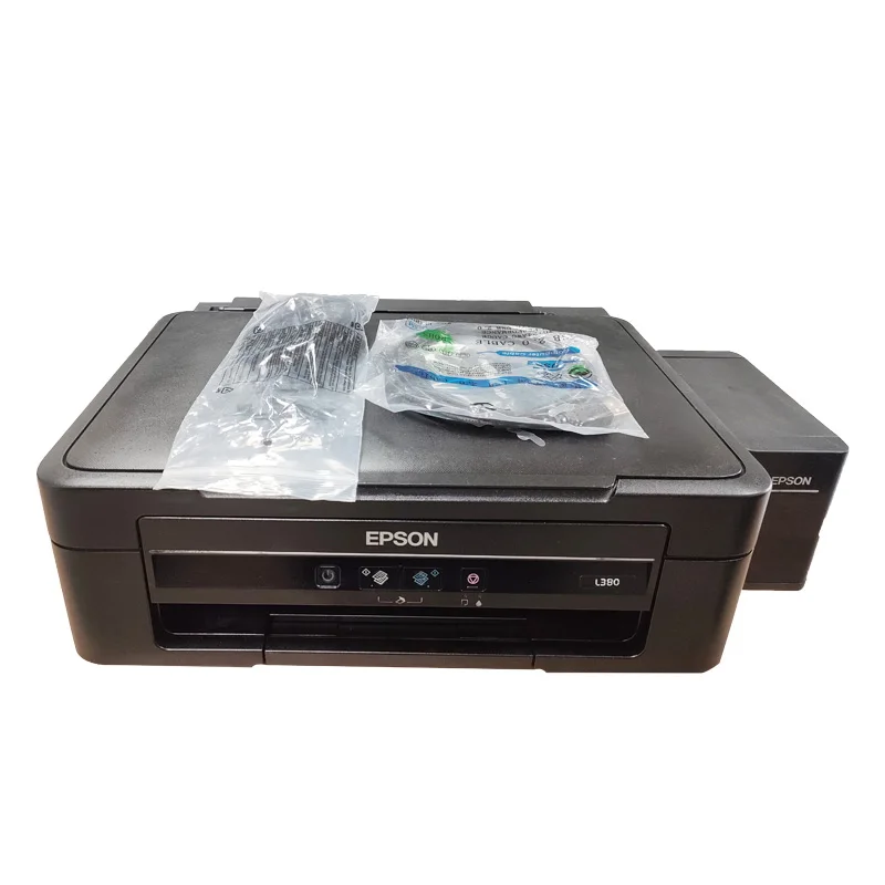 4 Color A4 Size Inkjet Printer Machine - Epson L380 Sublimation