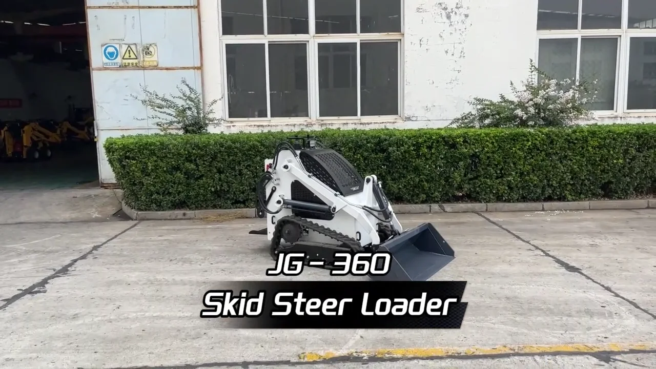 China Skidsteer Dingo Stand On Attachments Mini Crawler Skid Steer ...