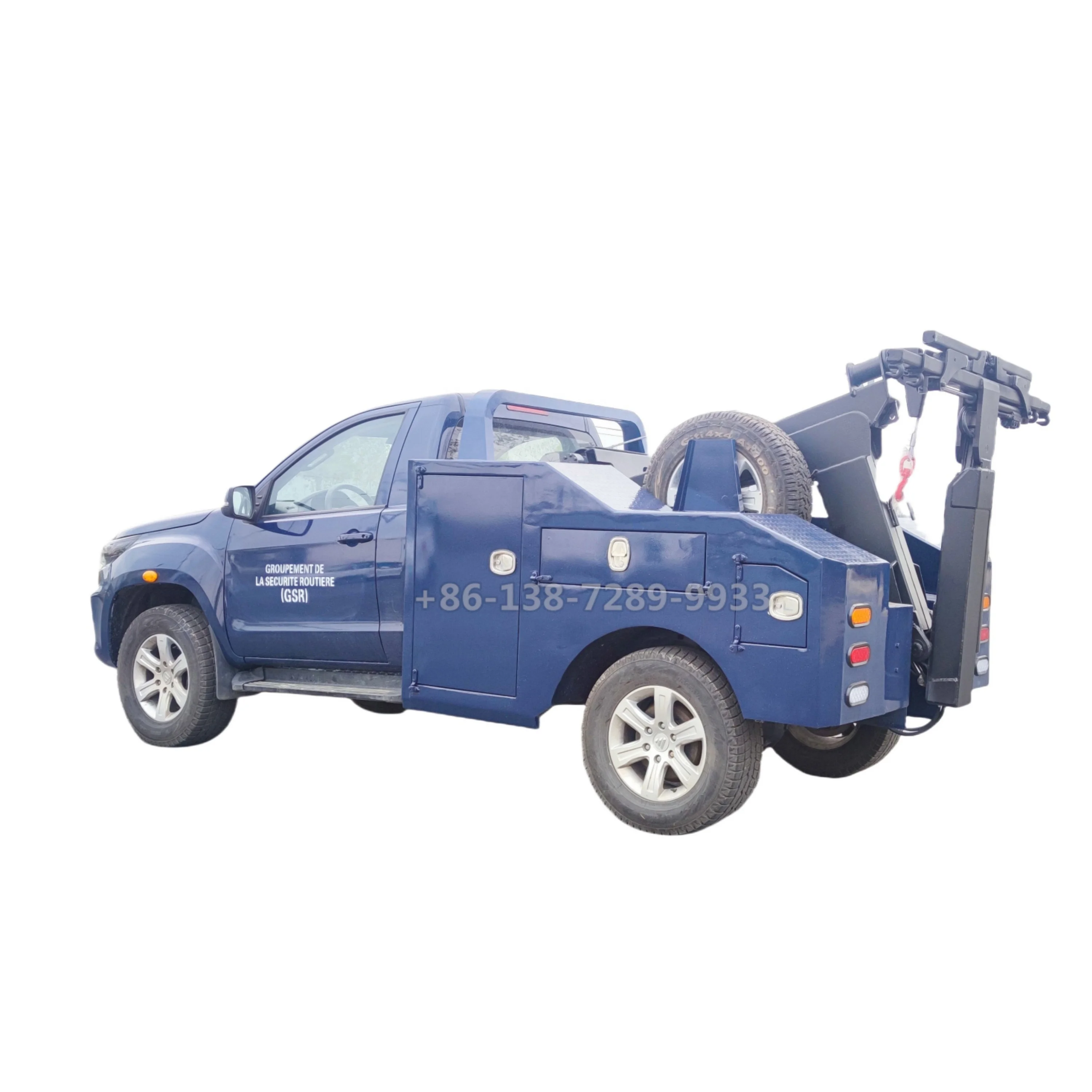 3-ton Pickup truck wrecker factory 4x4 3 ton Pickup tow truck 3 tons ...