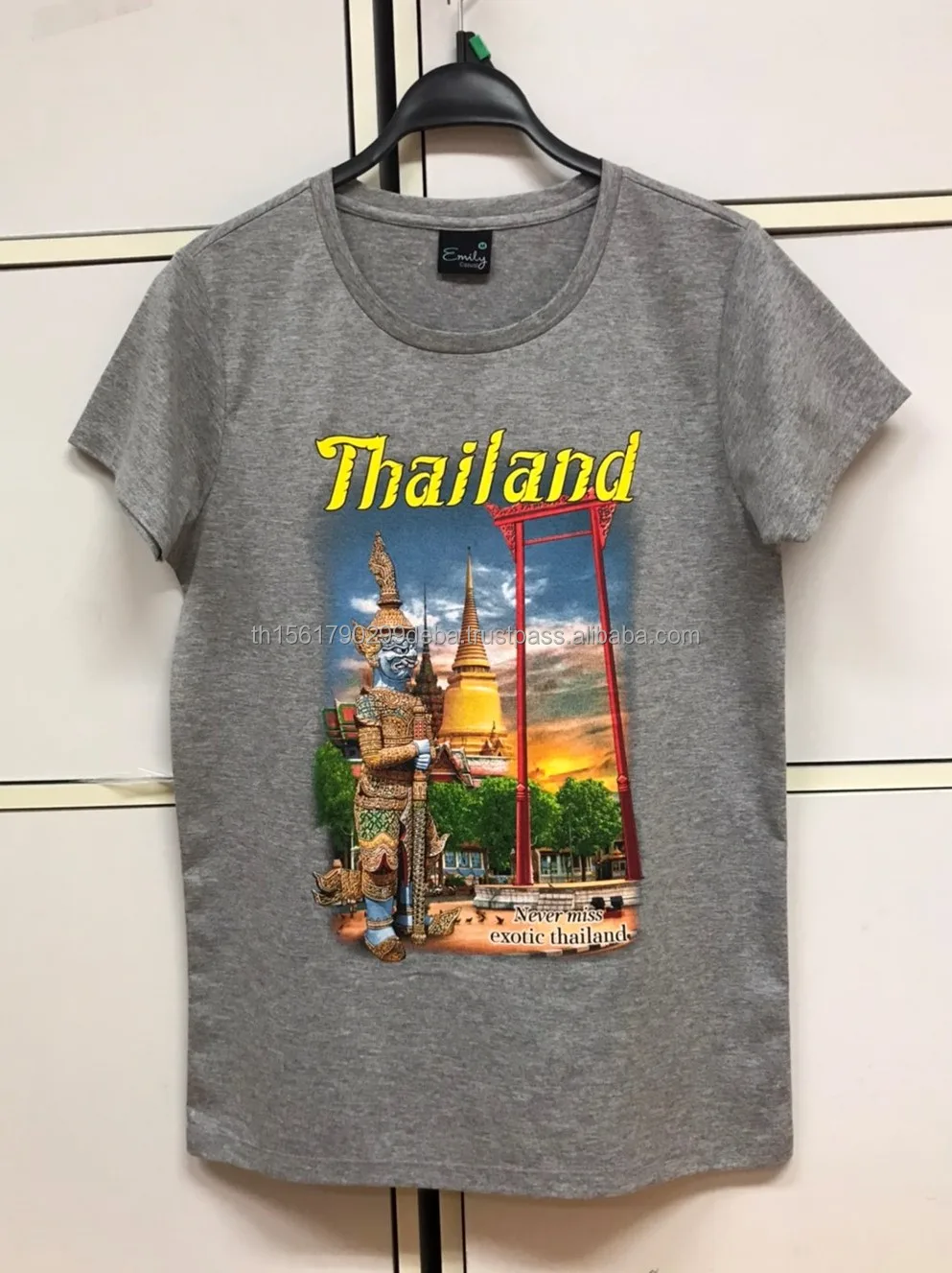 Premium Clothing Custom Design Form Thailand Men Short Sleeved T-shirt ...