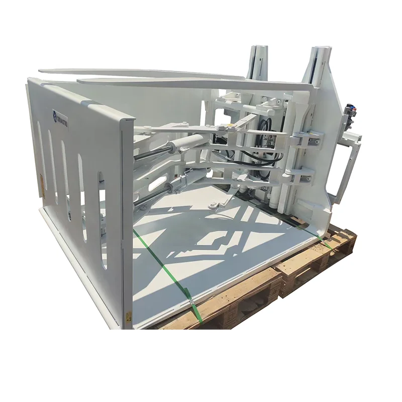 Forklift Pallet Turnover Clamp with Pusher - 1.5ton to 2.0ton Capacity