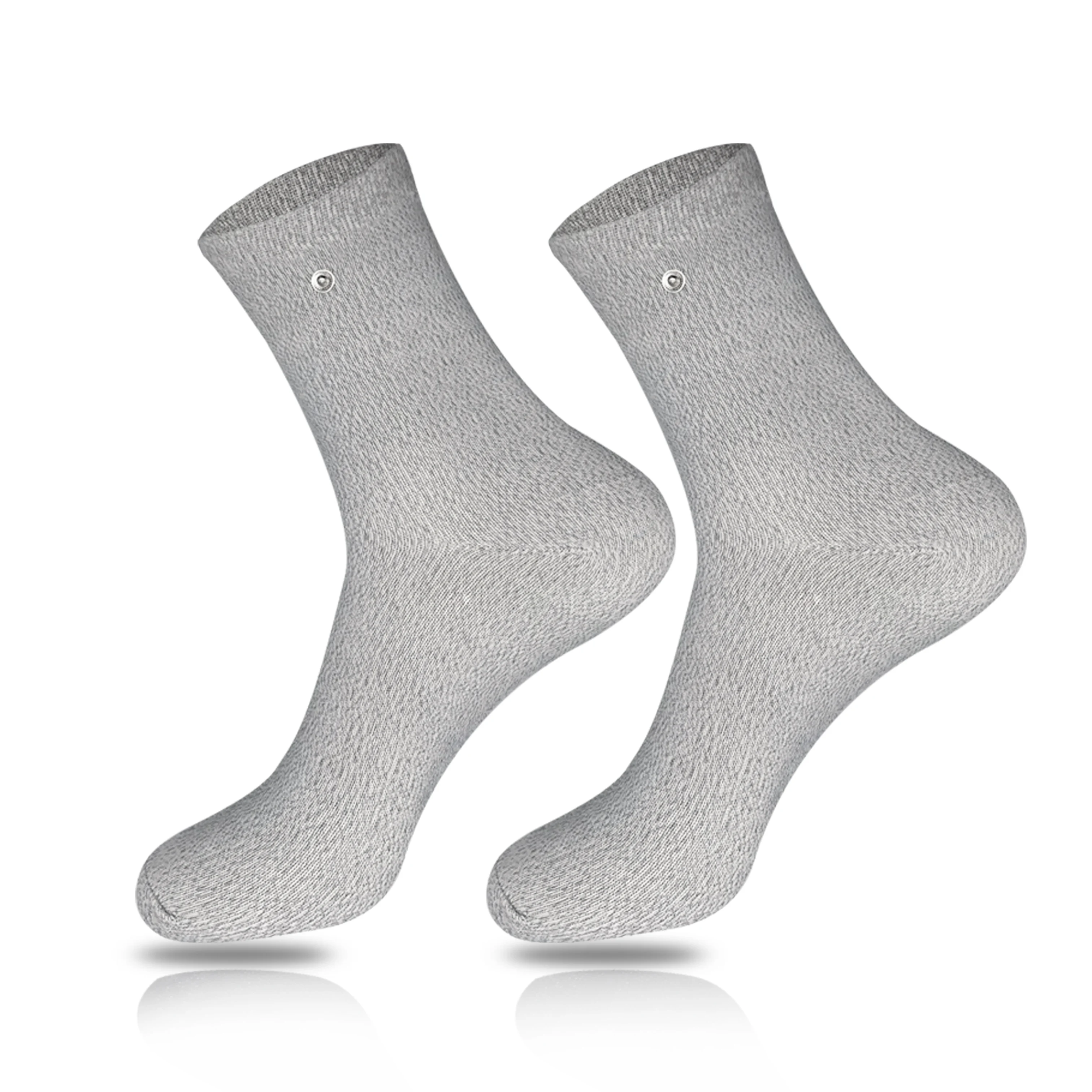 Tens Conductive Fabric Electrode Sock For Blood Circulation Electrode ...