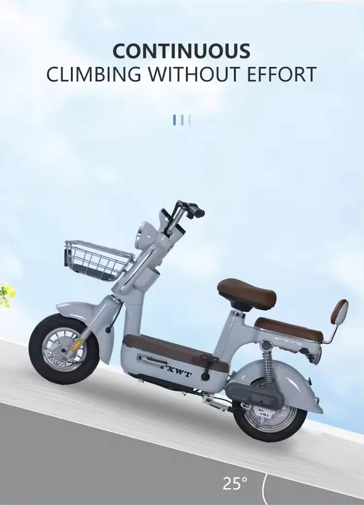 Wholesale Electric City Bike 2 Seater Two Wheel Mini Adult Bikes With ...