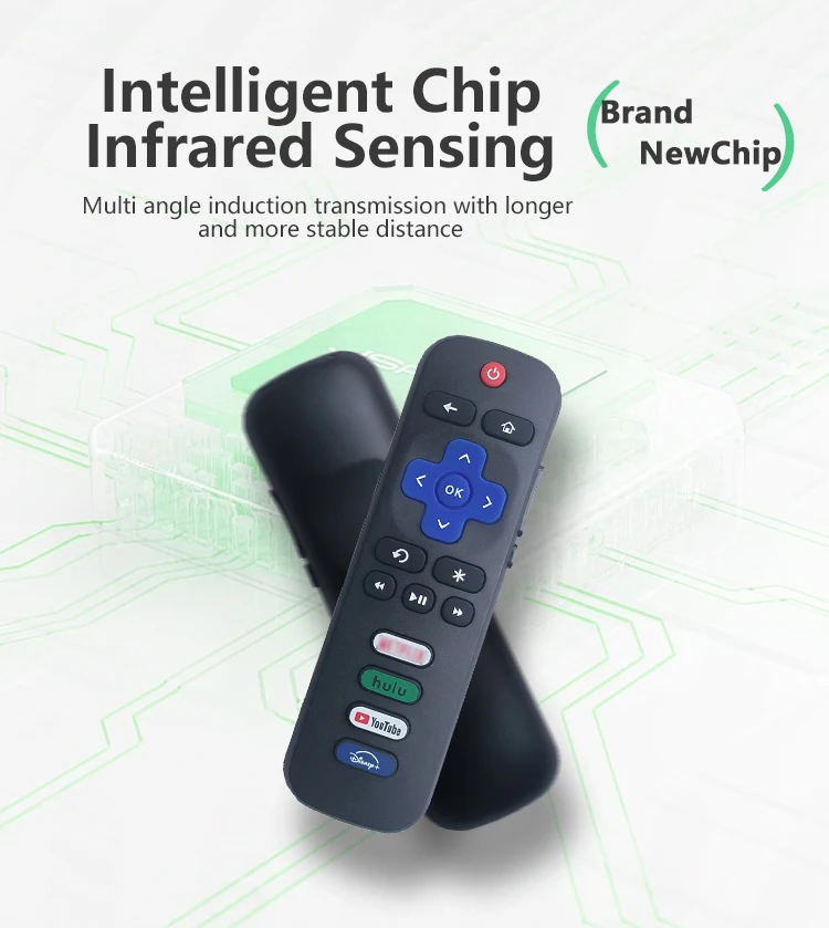 Hot Selling RC280/RC282 for ROKU TV Remote Control TCL Roku Hisense Onn ...
