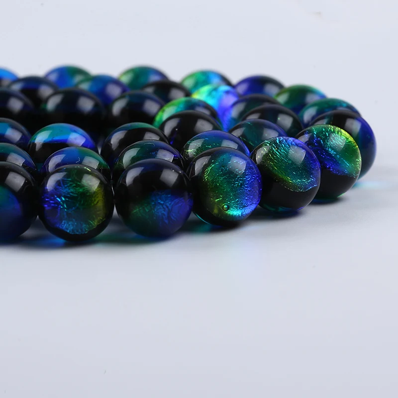 Shop Our Round Luminous Lampwork Glass Beads for DIY Crafts