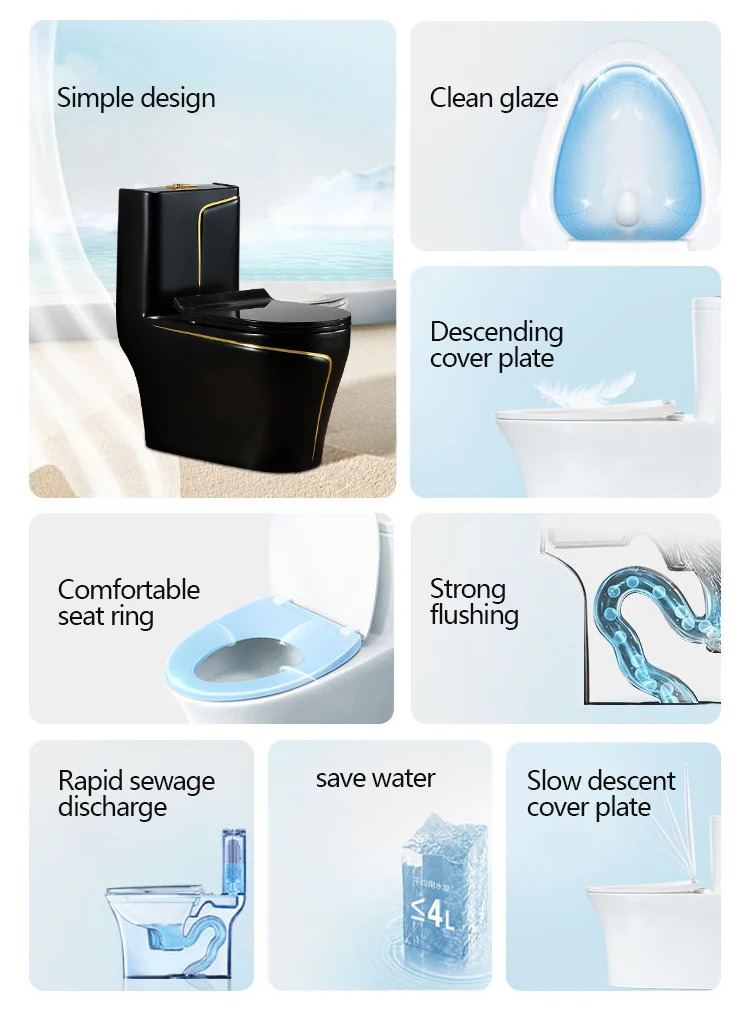 High Quality White Color Floor Mounting Ceramic Washdown One Piece ...