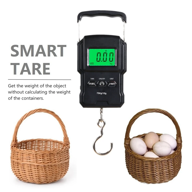 Portable Hanging Weighing Scale - Ideal for Travel & Fishing