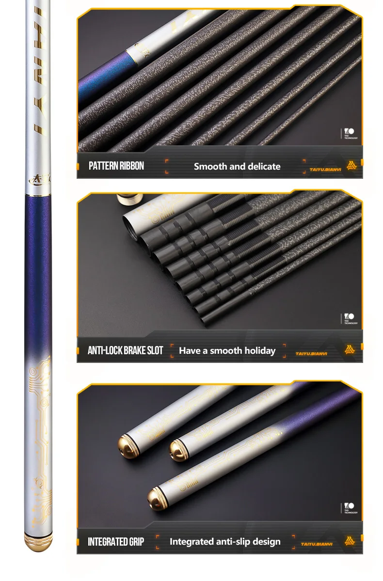 Palmer 37 Tone 3.6m 4.5m 5.4m 6.3m 7.2m Carbon Telescopic Stream ...