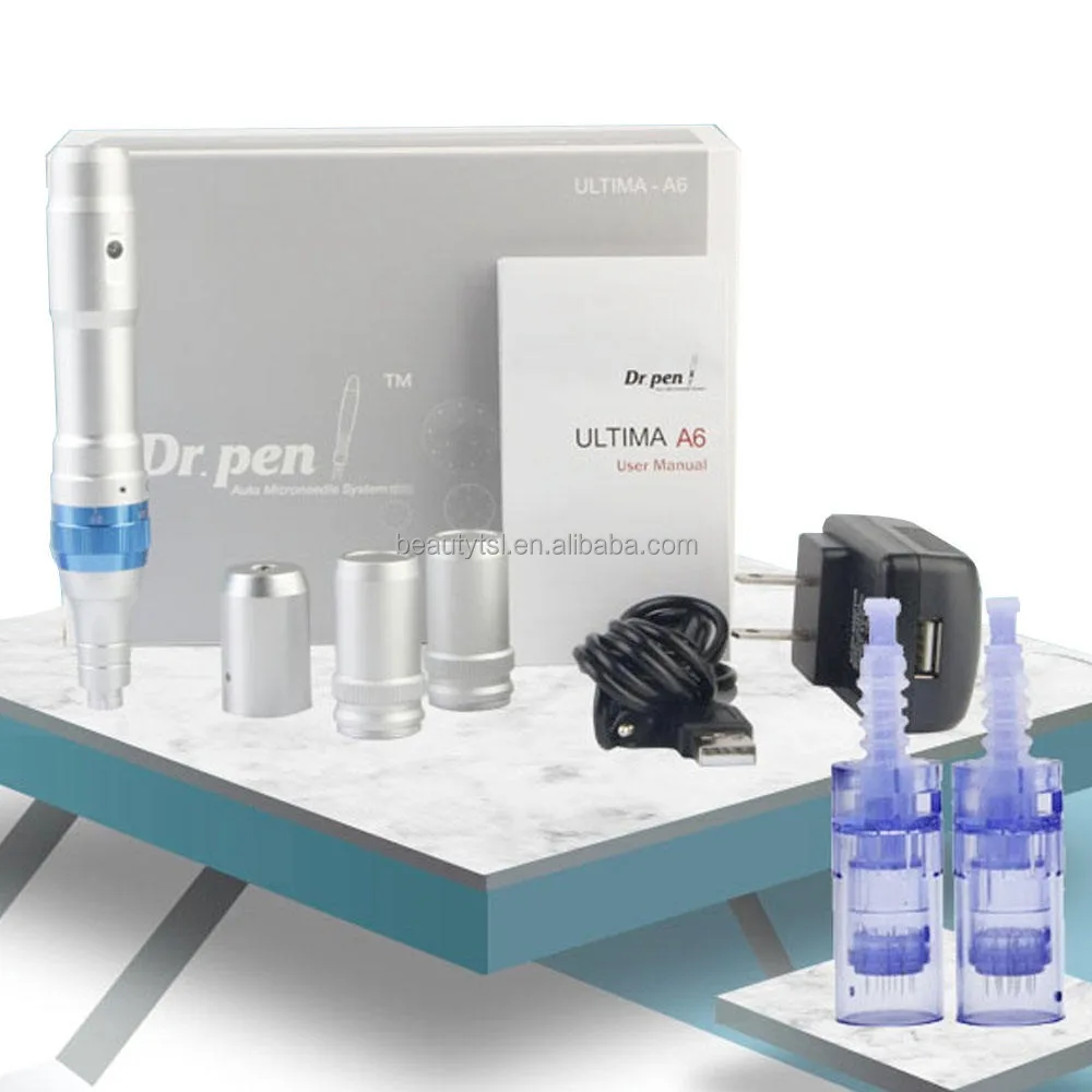 Top Selling A6 Microneedling A6 Derma Pen Rechargeable Dr Pen Needle ...