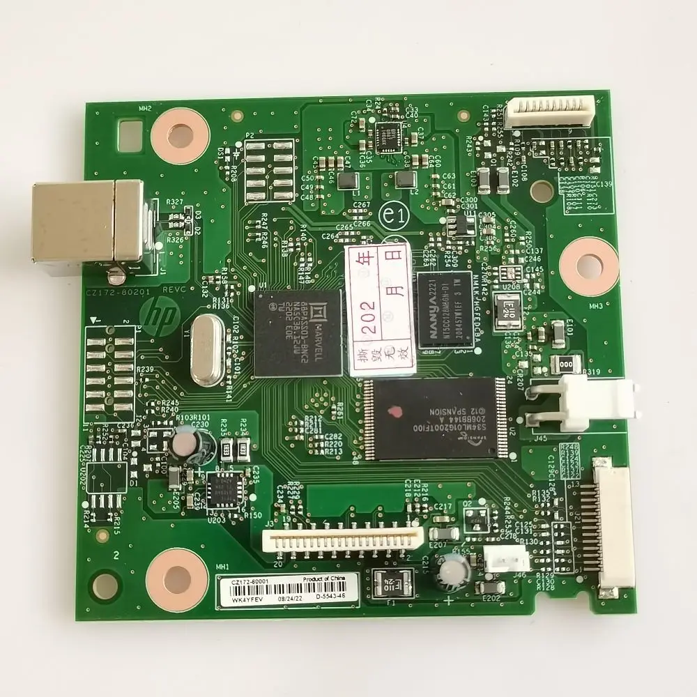 Printer Spare Parts Formatter Board for HP M125A Logic Board