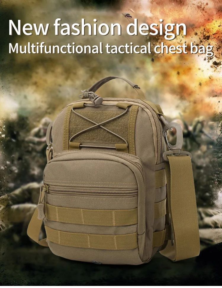 Assault Pack Outdoor Molle Tactical Waterproof Canvas Travel Bag ...