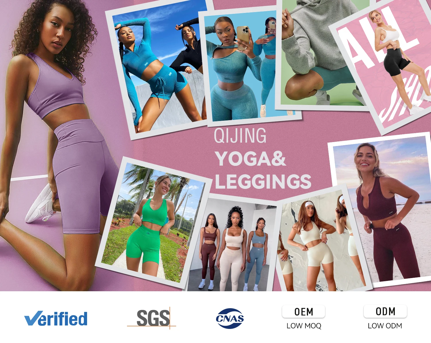 Buttery Feel Yoga Sport Wear Clothing Short Crop Top Seamless 4 Piece Set Gym Fitness Sets Women ...