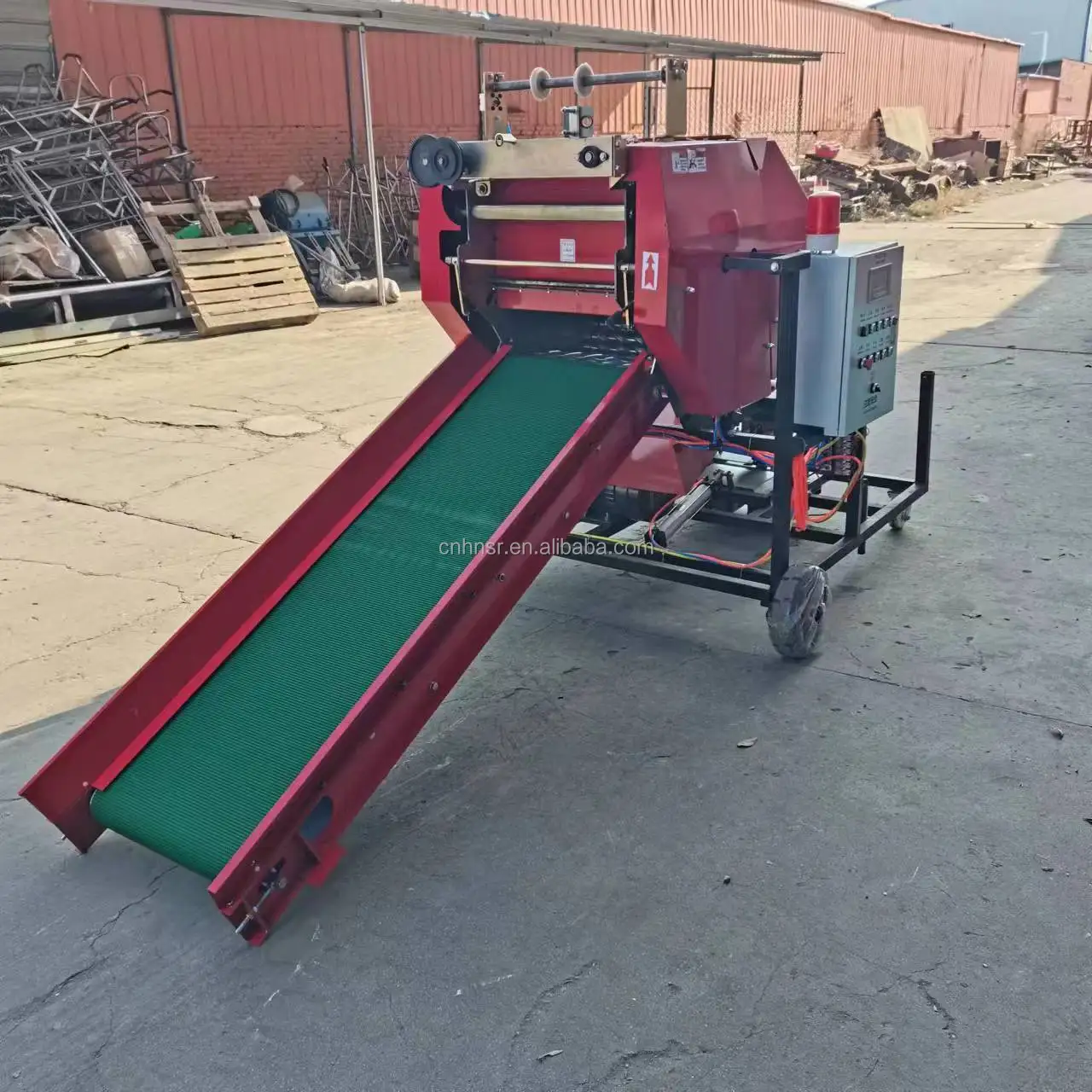 Automatic Corn Silage Bagging Baler - Easy & Efficient