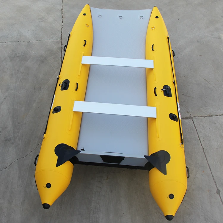 6 Person MC430 Folding Catamaran - Inflatable Hypalon Boat